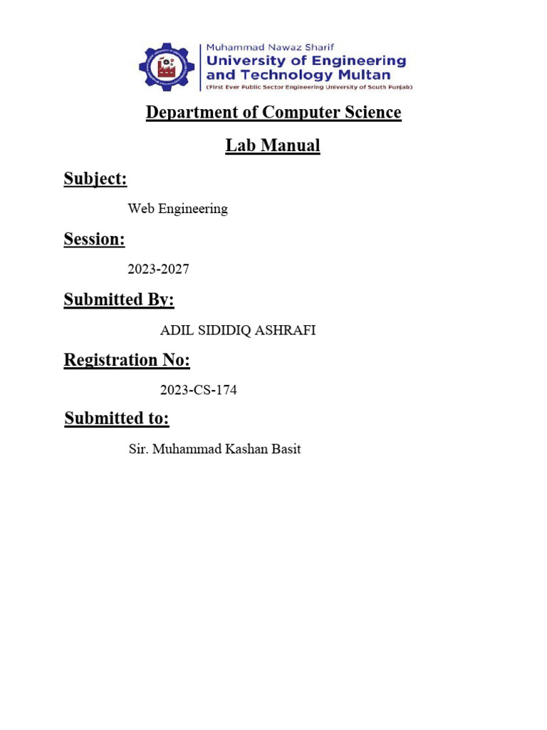 Department of Computer Science | PDF | Hyperlink | Html Element