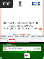 Opt in and Opt Out For Pmfby | PDF