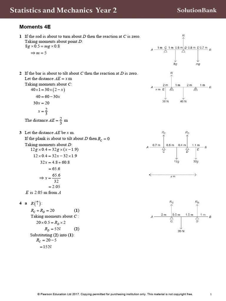 Alevelsb sm2 Ex4e | PDF | Physical Sciences | Applied And Interdisciplinary Physics
