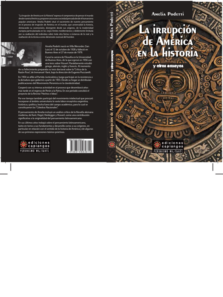 Amelia Podetti America en La Historia | PDF | Sociedad | America latina