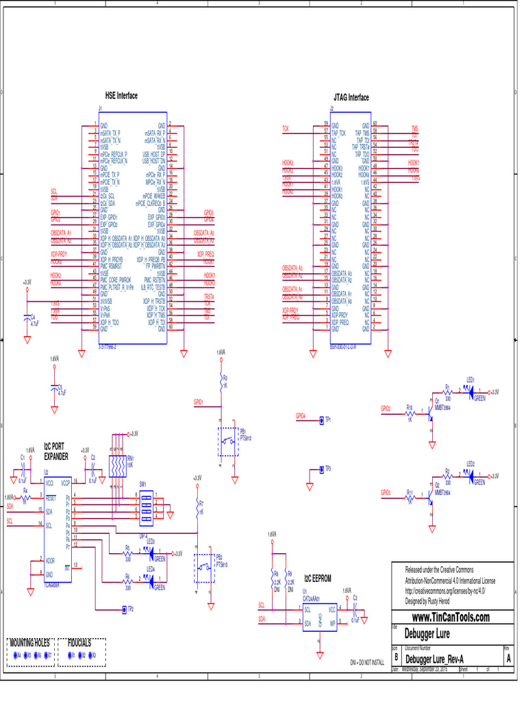 Debugger Lure Rev-A | PDF | Computer Engineering | Computer Hardware
