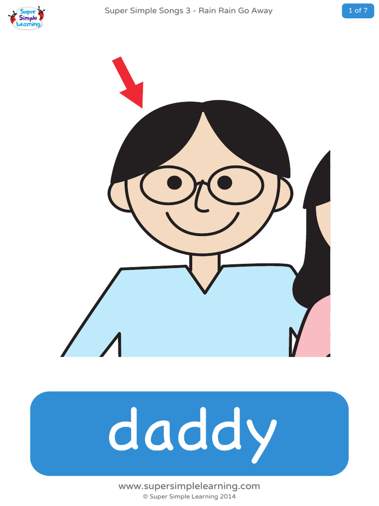 Rain Rain Go Away Flashcards | PDF