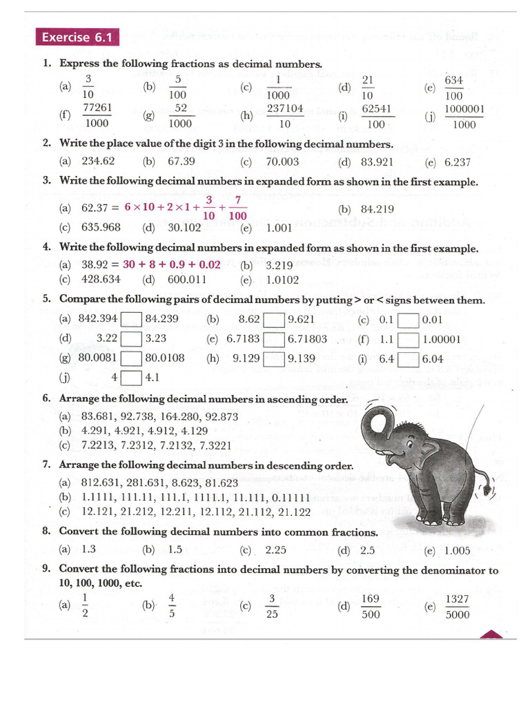 Decimal Numbers Crunch-2 | PDF
