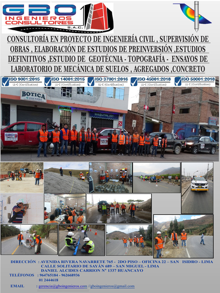 Brochure - 2024 - Gbo Ingenieros Consultores | PDF | Ingeniería ...