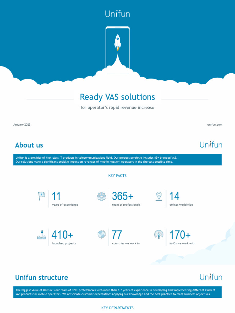 UNIFUN - Company Profile - EN - V37 | PDF