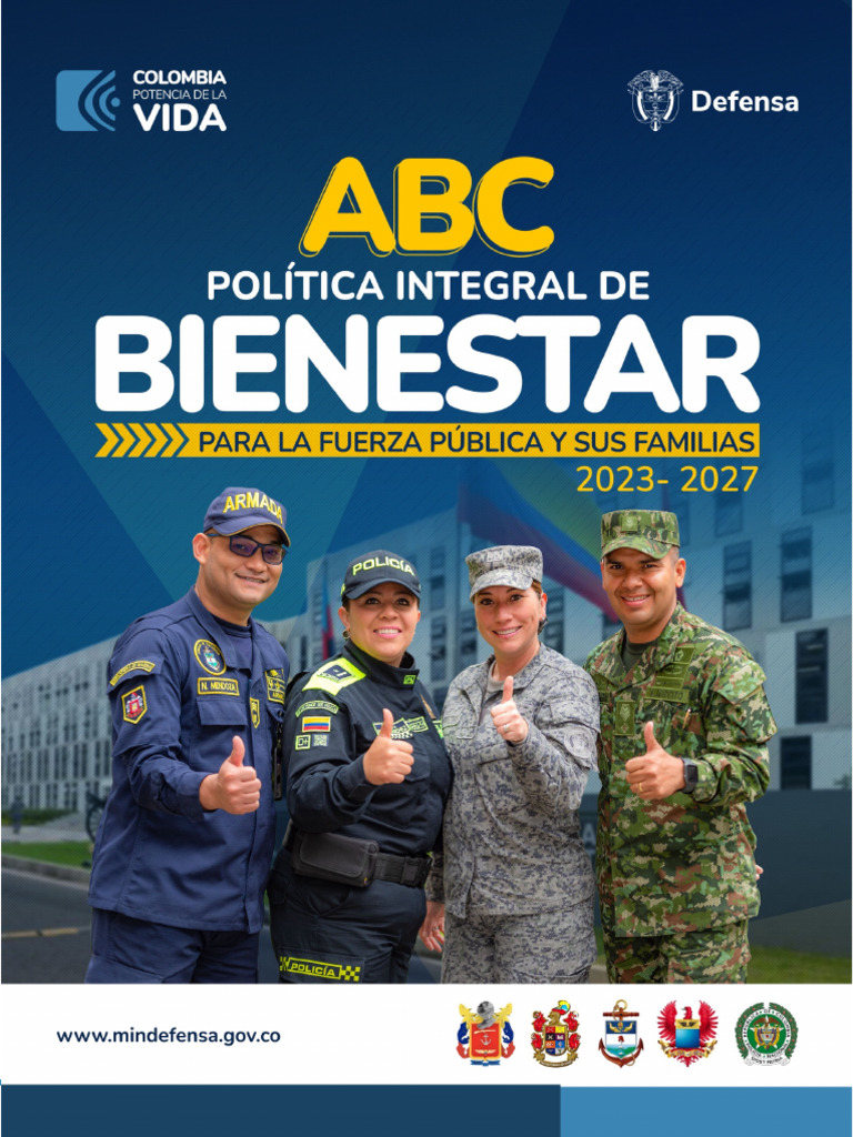 ABC Politica Bien Estar FP 2023 | PDF | Policía | Colombia