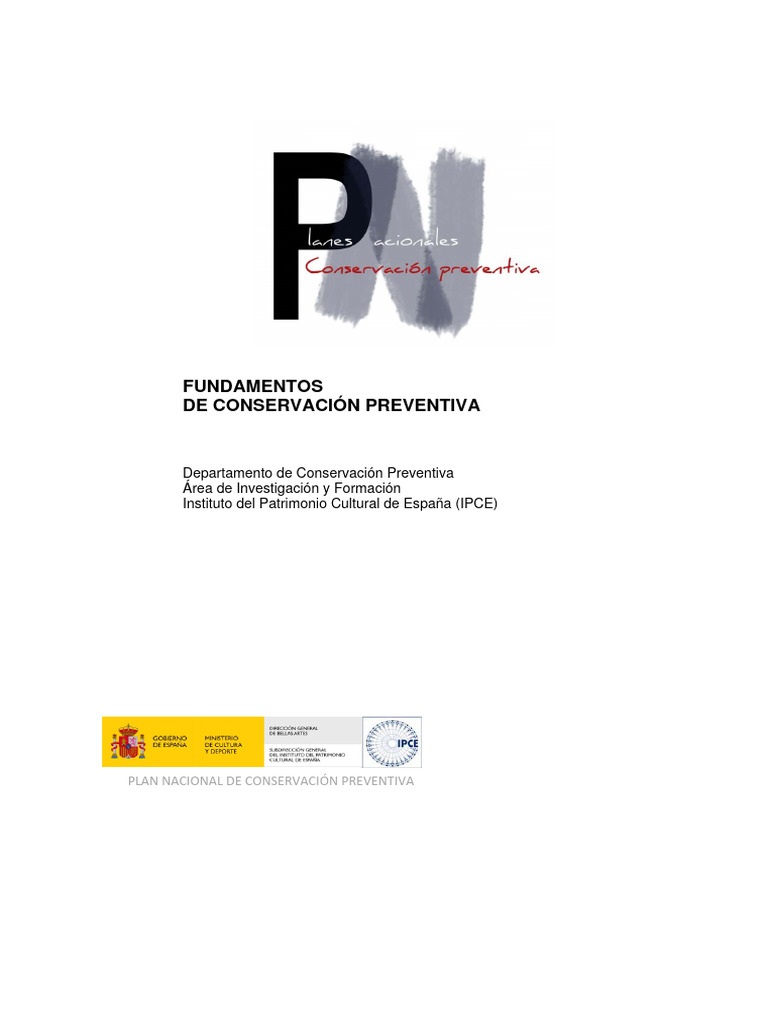 Conservacion Preventiva | PDF