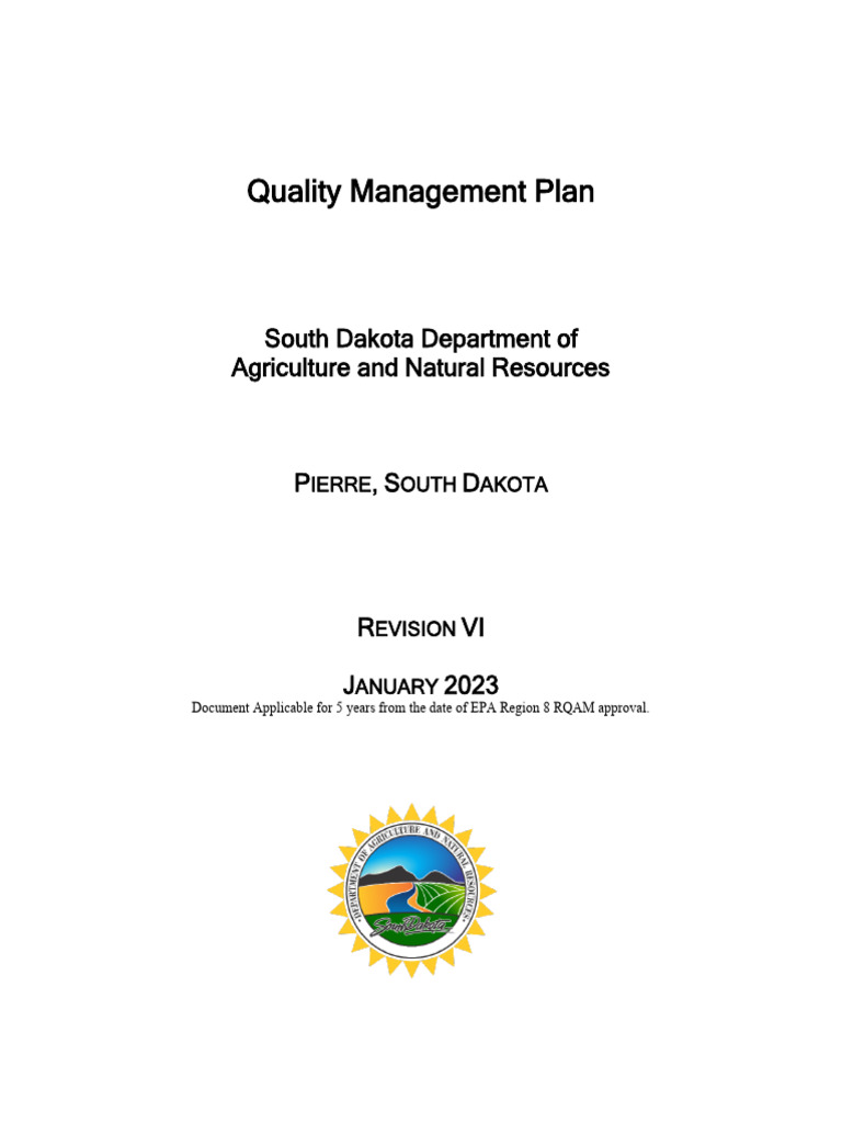 Quality Management Plan | PDF | Quality Assurance | Request For Proposal