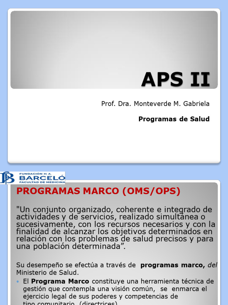 Programas de Salud - Fases | PDF | Tuberculosis | Evaluación