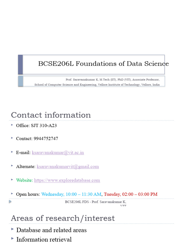 1-Module 1 - Data Science Context - What Is Data Science, Need For Data Science-04!01!2024 | PDF ...