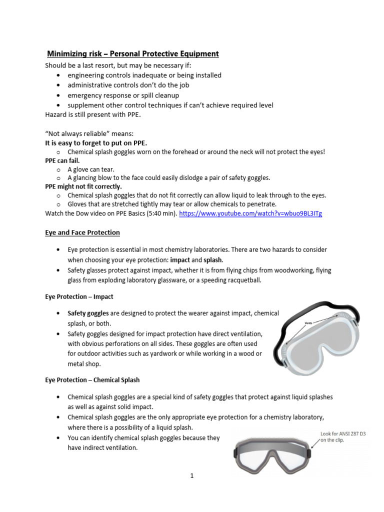 Personal Protective Equipment & Preparing For and Responding To ...