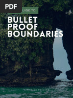 Boundaries Workbook | PDF | Behavioural Sciences | Psychological Concepts