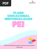 PEI 2025: Plano Educacional Individualizado | PDF | Brasil | Autismo
