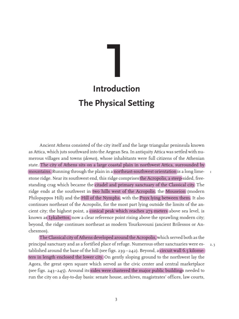 1 Introduction The Physical Setting | PDF | Athens