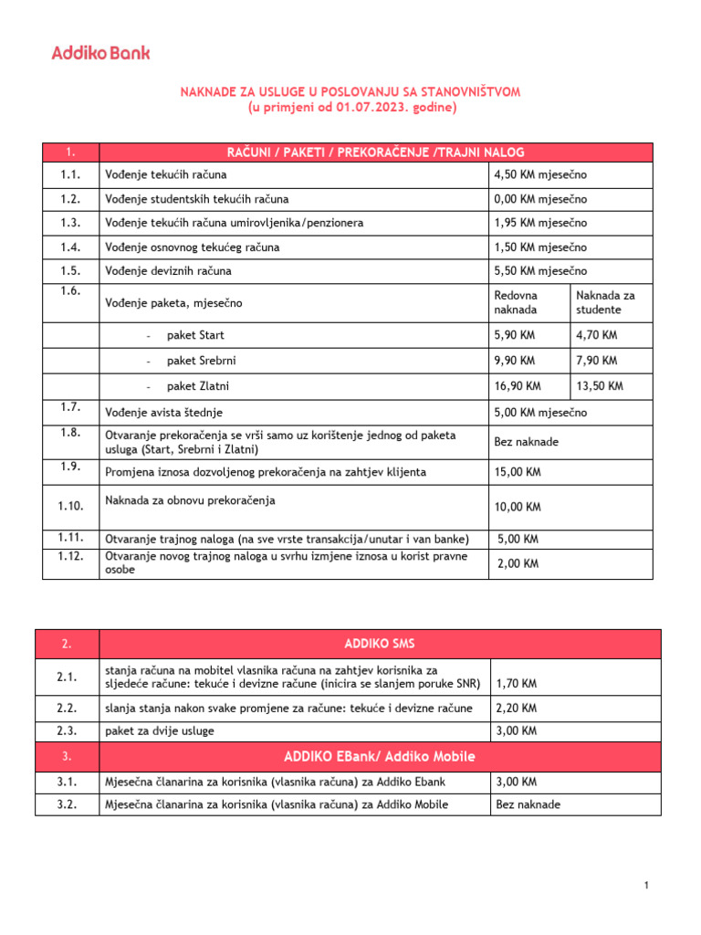49 Odluka o Naknadama Za Fizicka Lica Final | PDF