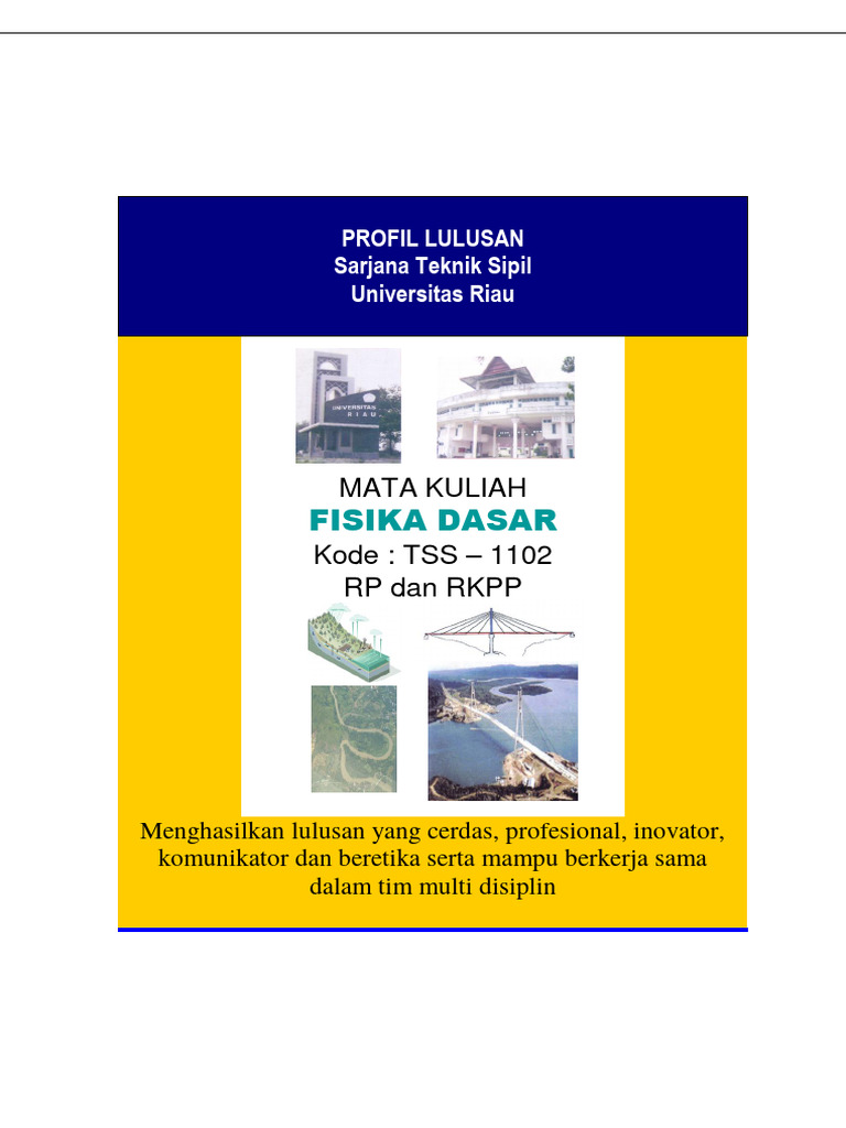 RP DAN RKPP Fisika Dasar-R | PDF