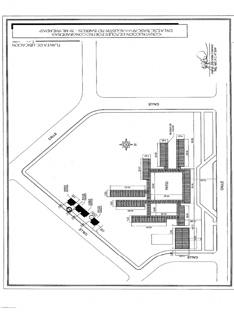 Plano Constr. de Polideportivo | PDF