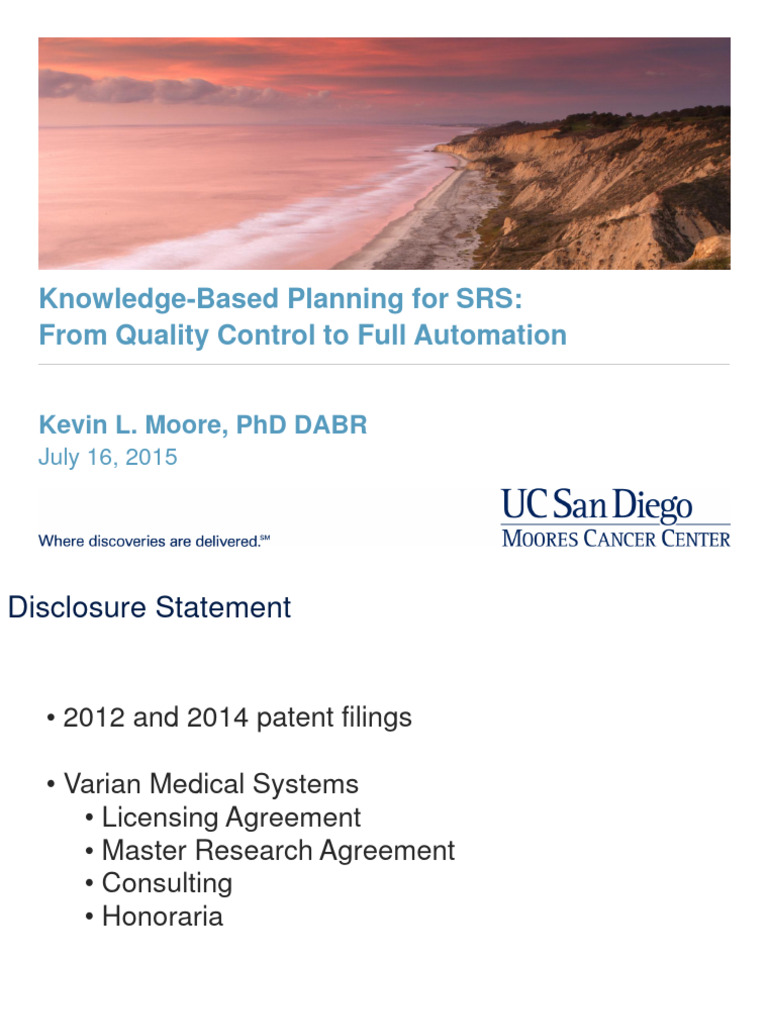 Knowledge-Based Planning For SRS: From Quality Control To Full Automation | PDF | Patent Law ...