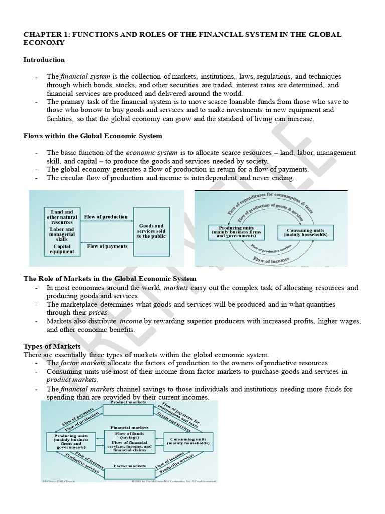 Chapter 1 | PDF | Financial Markets | Money Market