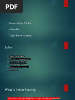 Power Sharing Concepts for Class 10 | PDF | Democracy | Political ...