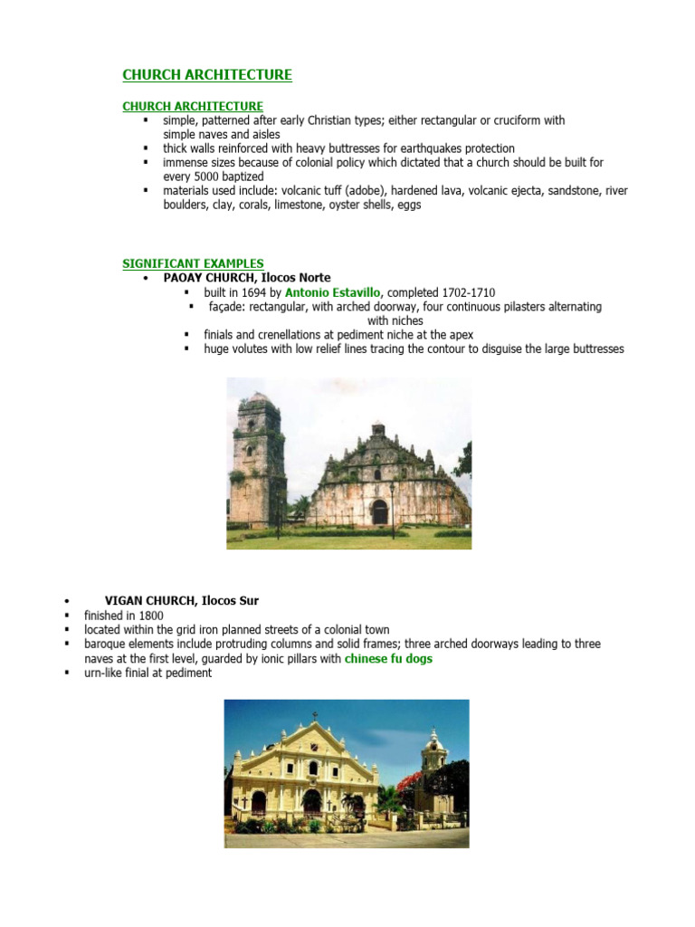 Churches | PDF | Column | Architectural Design