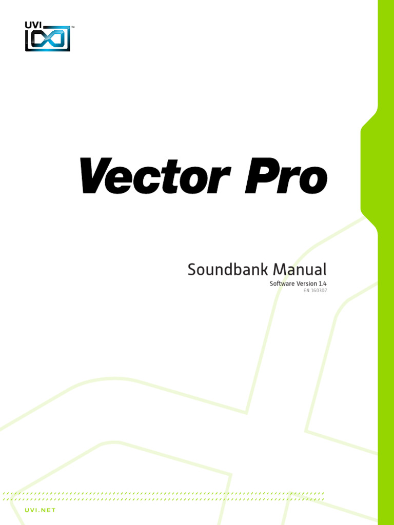Vectorpro Manual | PDF | License | Synthesizer