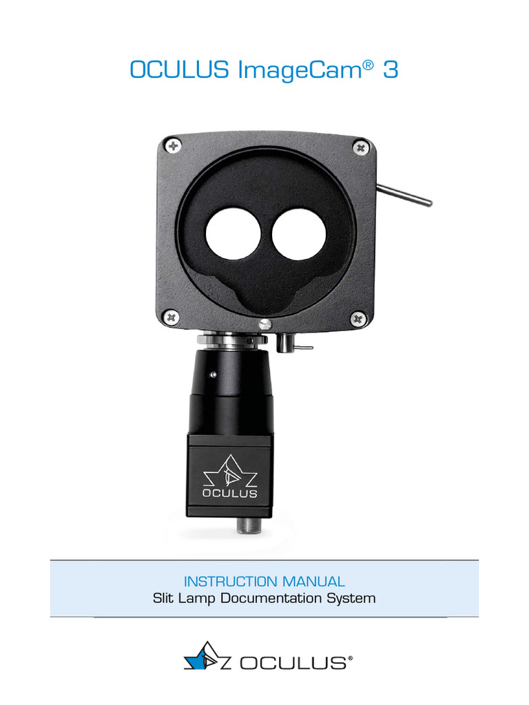 Oculus Imagecam 3: Slit Lamp Documentation System | Download Free PDF | Electrical Connector ...