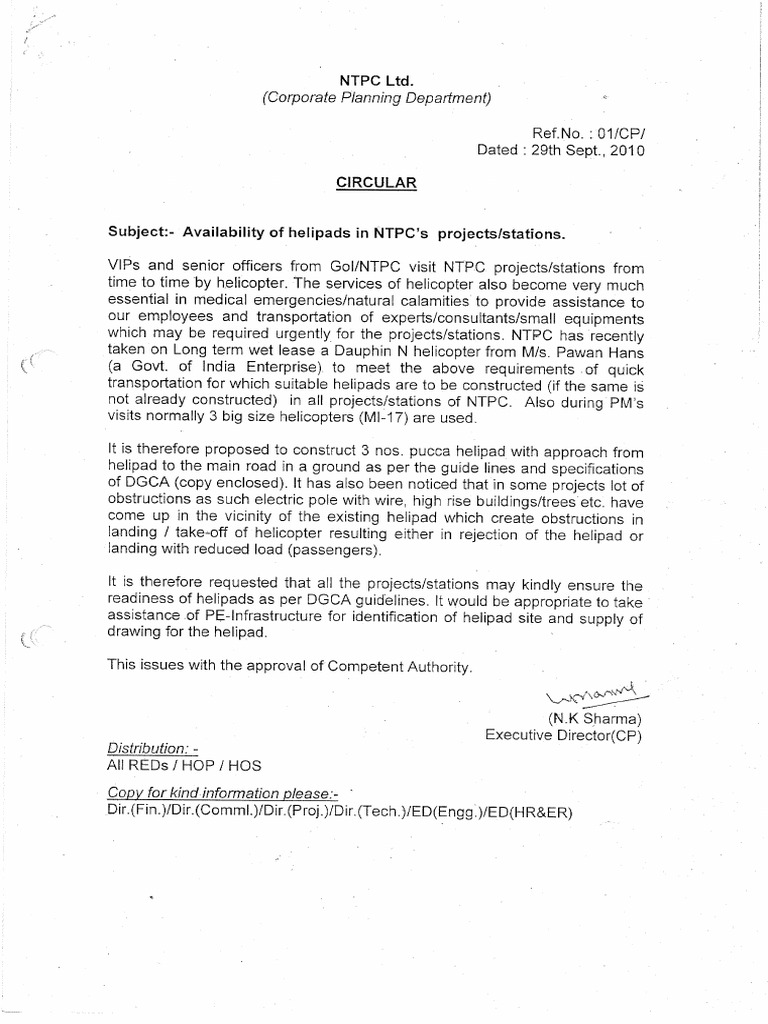 Helipad Circular | PDF