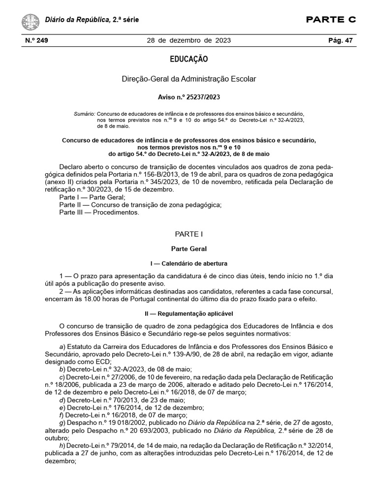 Concurso Novos QZP | PDF