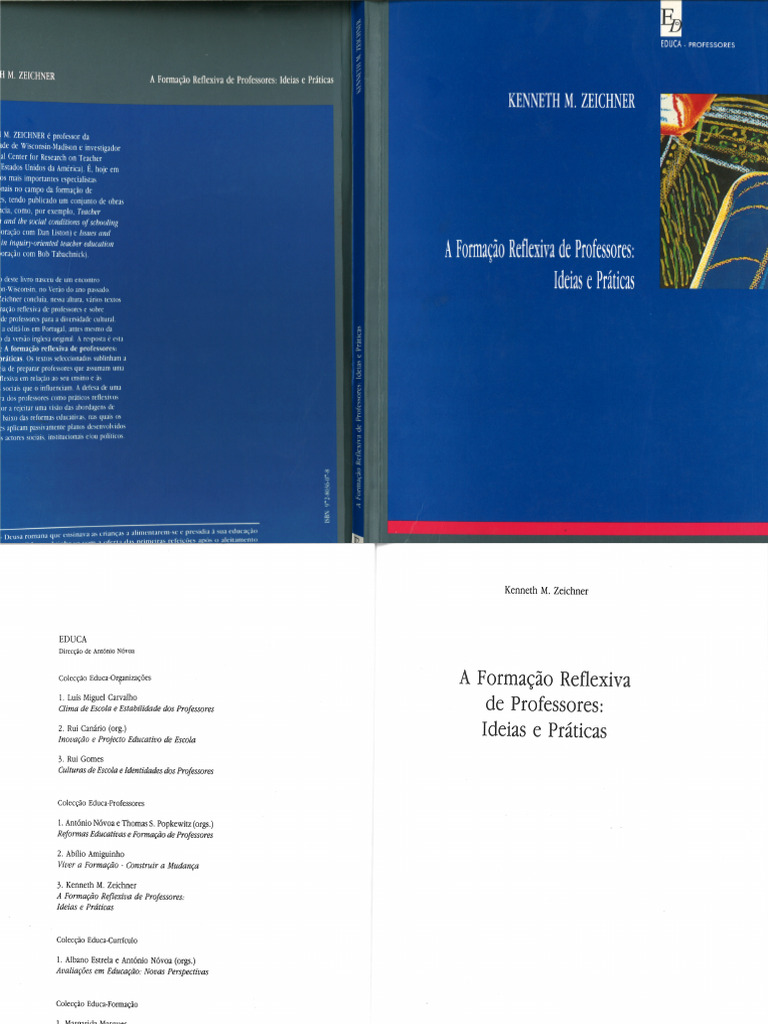ZEICHNER Kenneth M - A Formação Reflexiva de Professores Ideias e ...