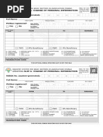 Pcic Forms | PDF