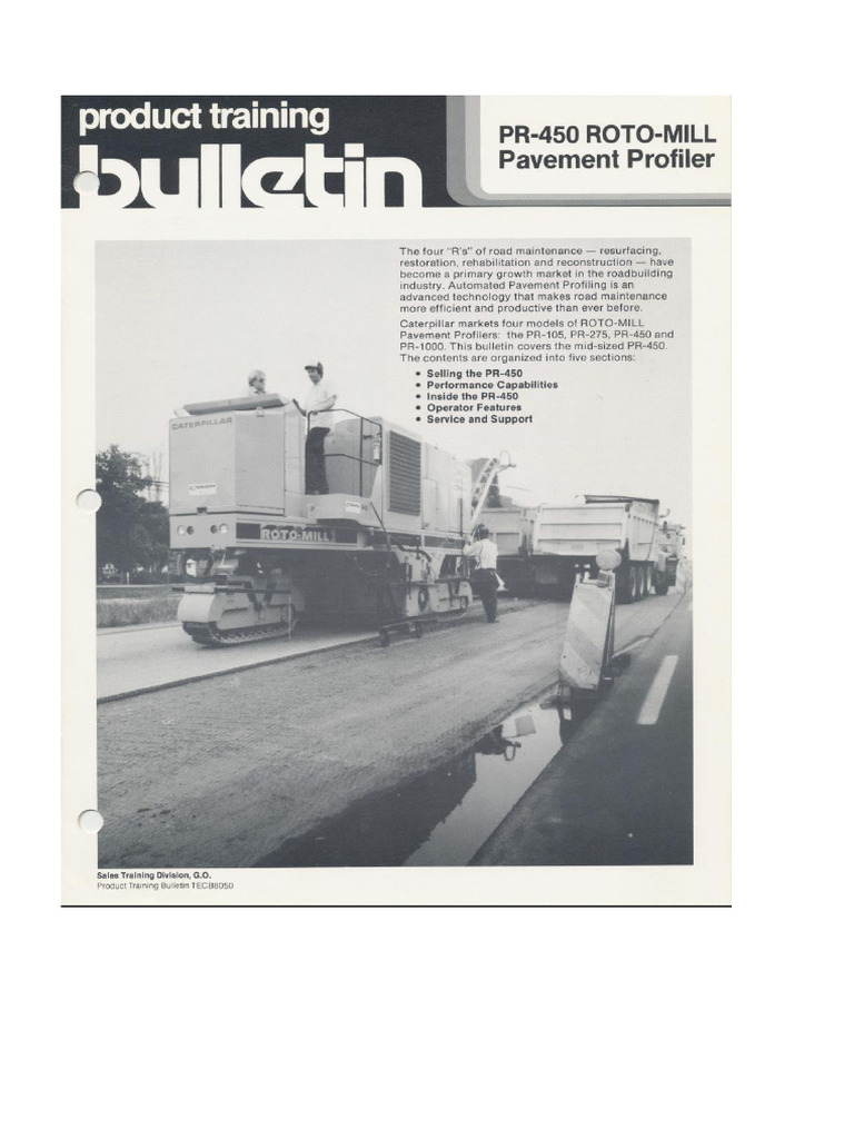 1-Pr-450-Roto-Mill - Especificaciones | PDF