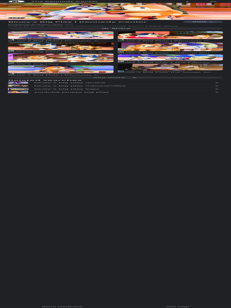 bluey the musical - Google Search | PDF