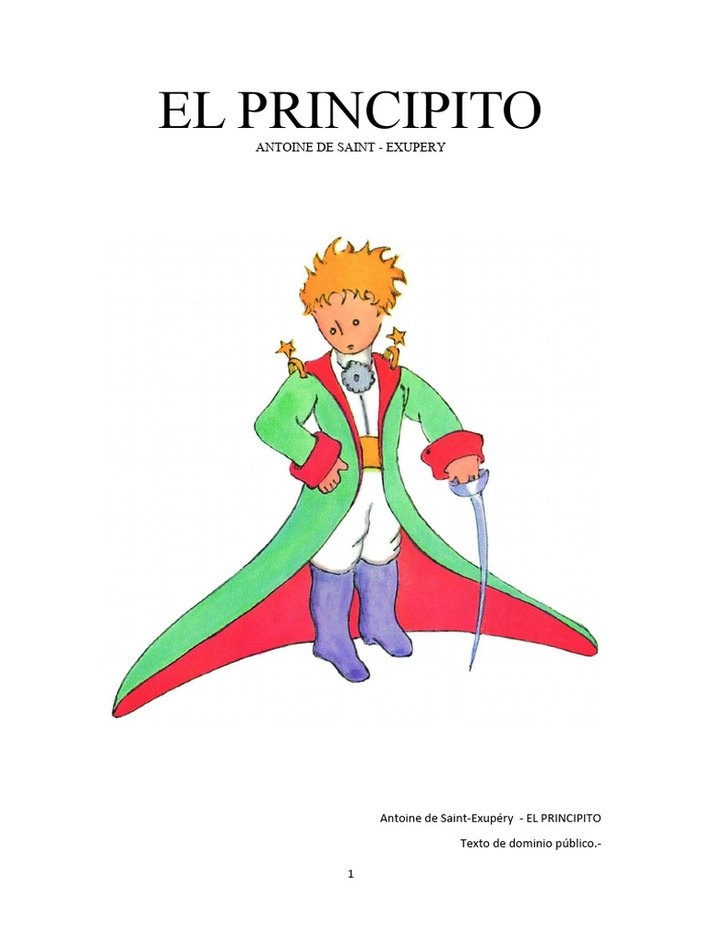 El Principito Son Formato - DJFB | PDF | El Principito