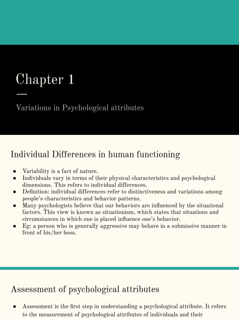 Chapter 1 Class 12 | PDF | Intellectual Giftedness | Intelligence Quotient