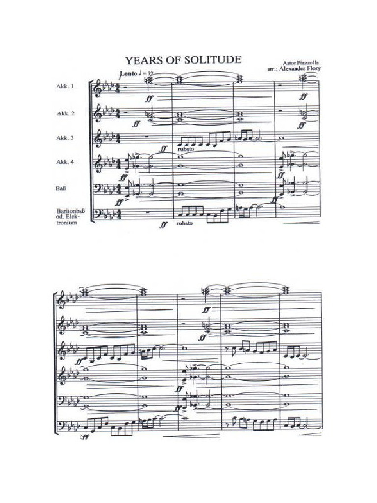 Years of Solitude | PDF