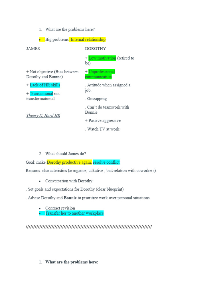Tutorial4 Dorothy-YOURanswers | PDF | Motivational | Motivation