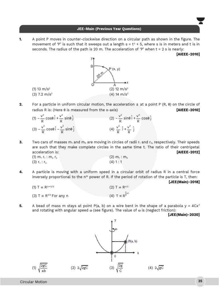 Physics - Circular 1234 | PDF | Acceleration | Physics