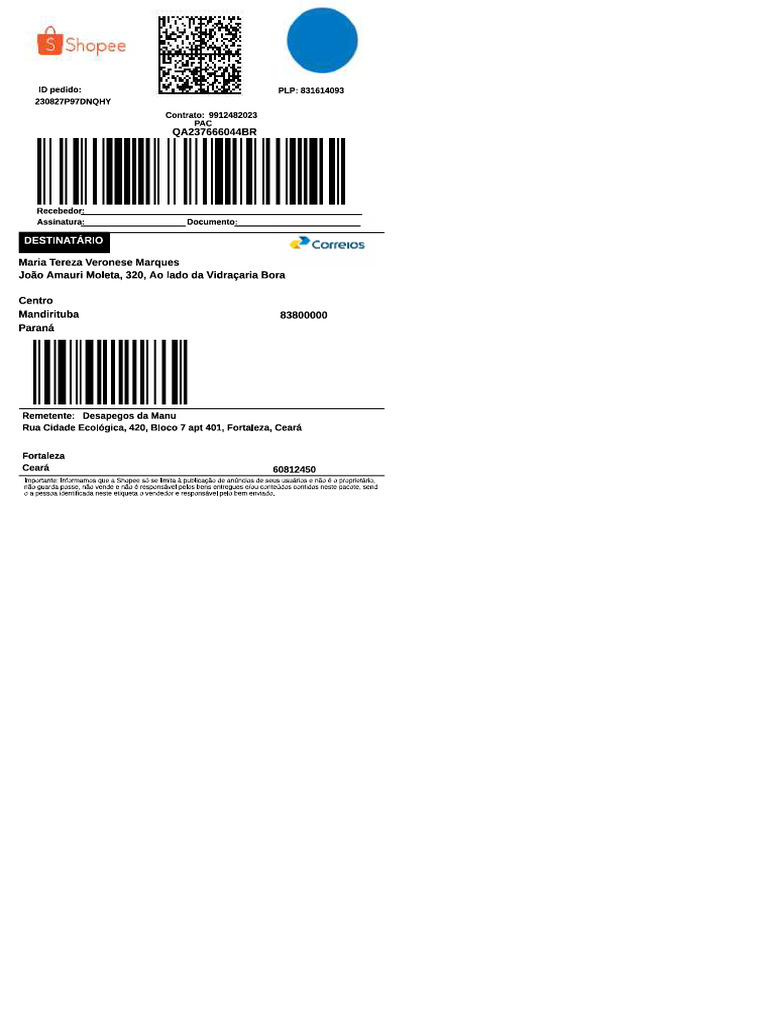 Etiqueta Shoppe | PDF