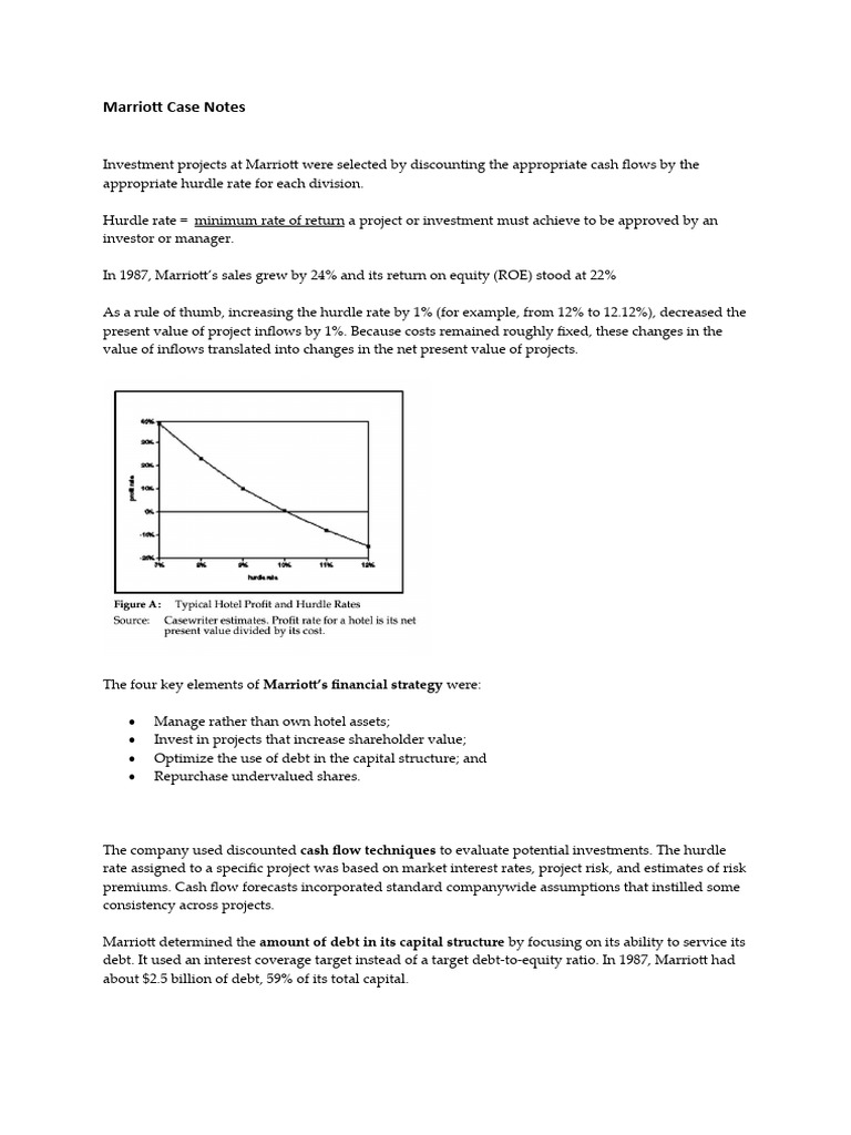 Marriott Investment Strategy Insights | PDF | Beta (Finance) | Investing
