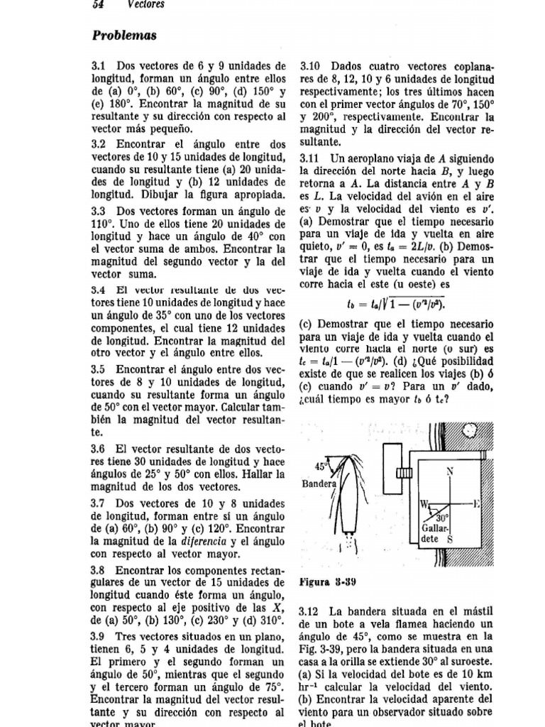 Ejercicios 03 Vectores | PDF