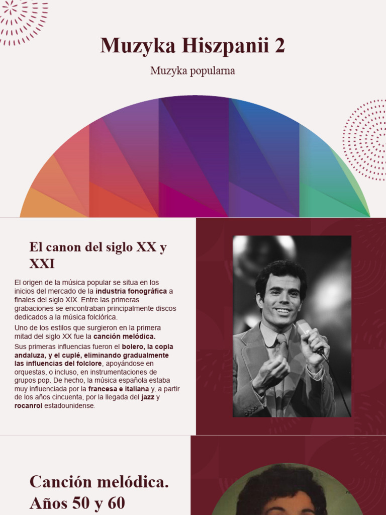 Muzyka Hiszpani Pop | PDF | Españoles | Música española