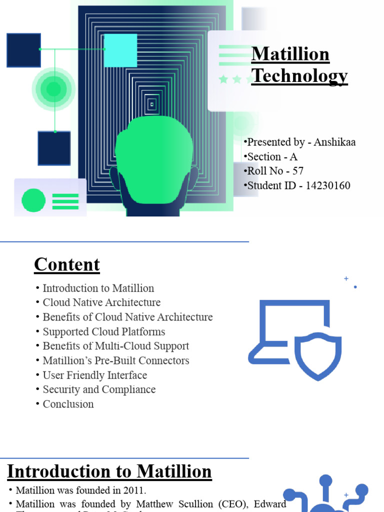 Matillion Cloud Data Integration Guide | PDF | Cloud Computing | Security