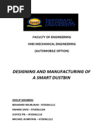 Iot Based Smart Dustbin | PDF | Arduino | Computer Science