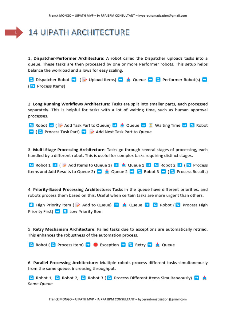 RPA Architecture Strategies Guide | PDF | Business Process Management ...