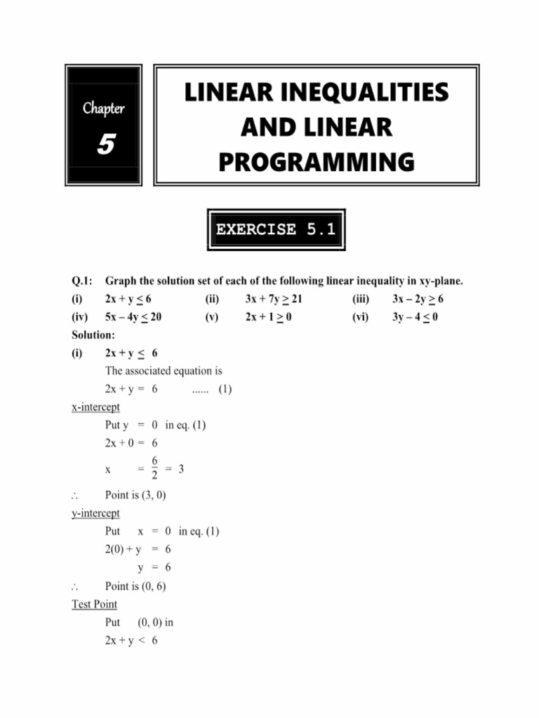 Chapter 5 Math Notes 12th Class | PDF
