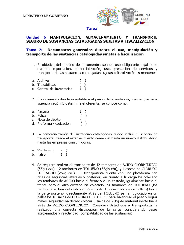 Tarea Unidad 6 Tema 2 Documentos Generados | PDF