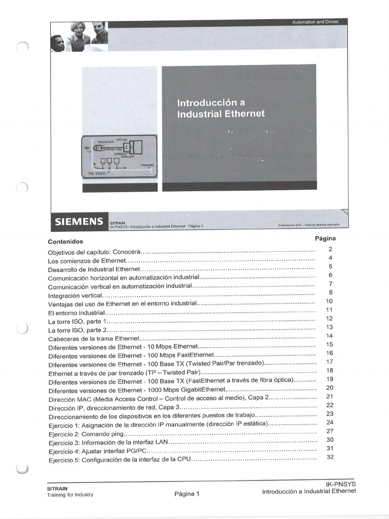 02 - Introducción A Industrial Ethernet | PDF
