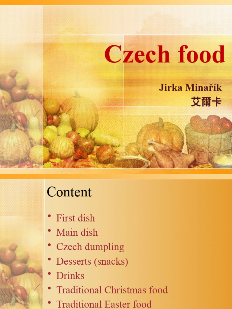 Czech Food | PDF