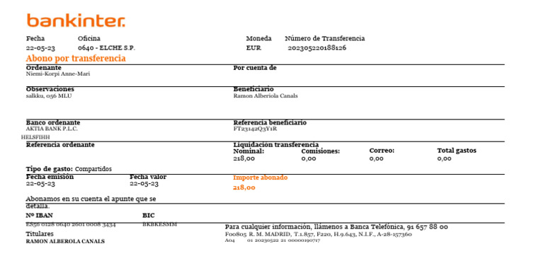 Bankinter Ori | PDF